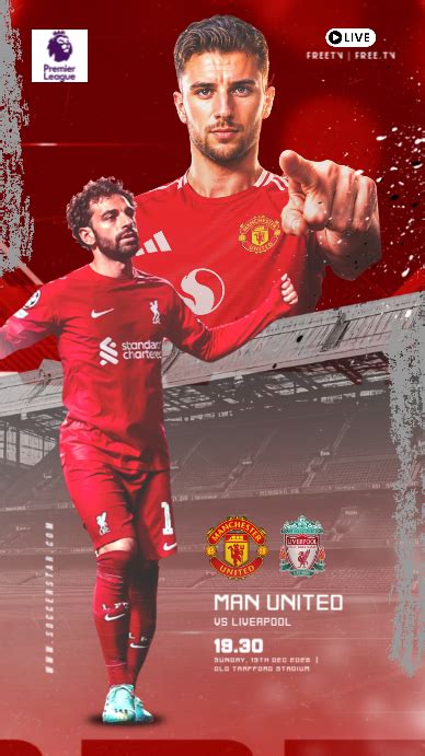 Professional Soccer Sports Football Matchday Flyer And Social Media