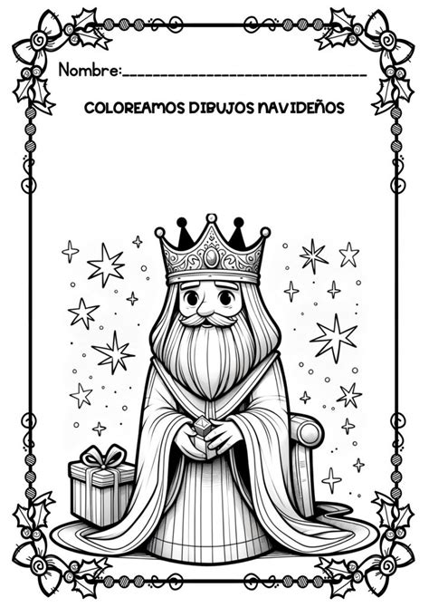 Bonitos Dibujos Para Colorear A Los Reyes Magos Especial Navidad Orientacion Andujar