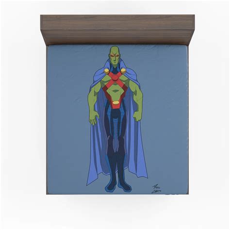 Jonn Jonzz The Legacy Of Martian Manhunter In Comics Fitted Sheet