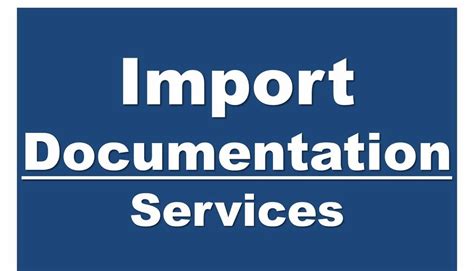 Import Export Documentation Services At ₹ 2499project In Bhilwara Id