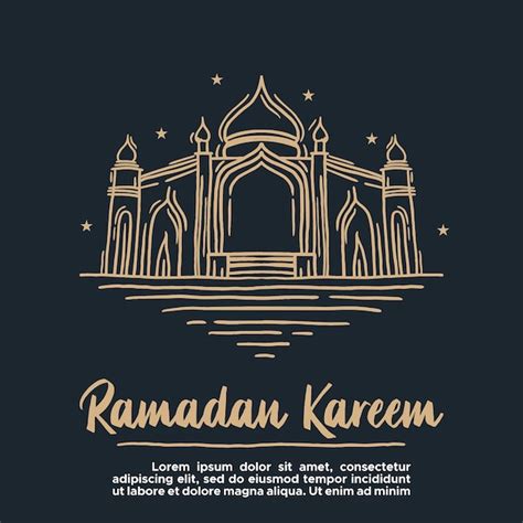 Classic Mosque Design Vectors And Illustrations For Free Download Freepik