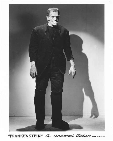 Another Great Still From Frankenstein Famous Monsters Movie