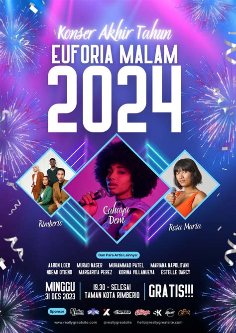 Gratis Desain Contoh Event Canva