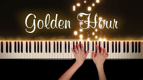 Jvke Golden Hour Piano Cover With Strings Acordes Chordify