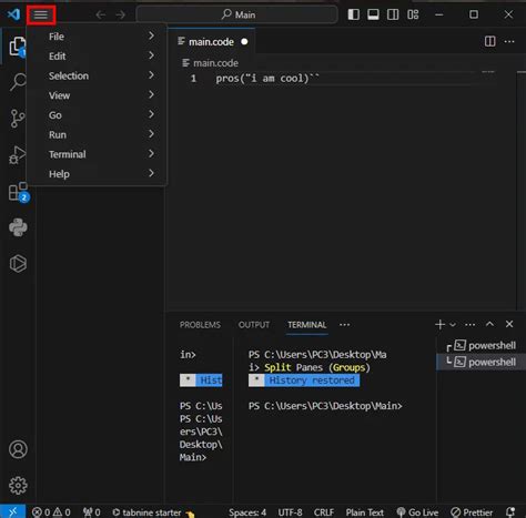 Cara Menjalankan Kode Di Terminal Dalam Vs Code Mundo Geek