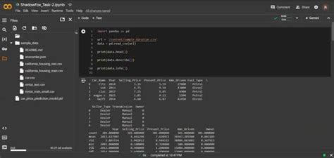 Paras Mathpati On Linkedin Shadowfox Internship Ai Ml