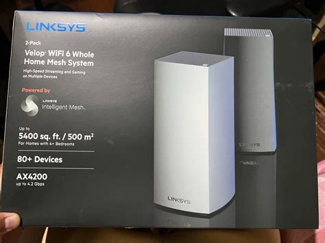 Linksys Velop Wifi 6 Mesh Computers And Tech Parts And Accessories Networking On Carousell