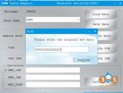 How To Use Cgdi Bmw Data Repair Function Car Key Programmer Blog