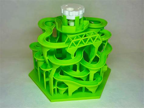 Theta File A 3d Printed Marble Machine Digital Stl Files Etsy