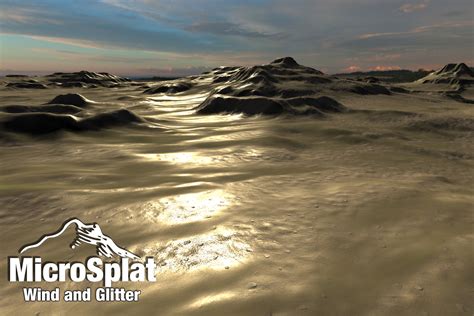 Microsplat Wind And Glitter Terrain Unity Asset Store
