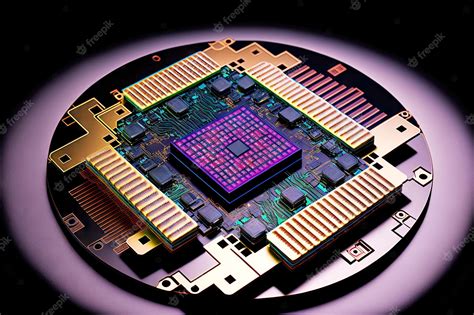 Premium Photo Microprocessor And Microcircuit Industry Wafer