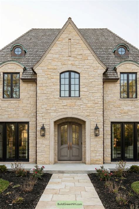 24 Stunning Houses With Stone On Exterior That Look Magical