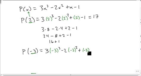 Evaluating Polynomial Function Kg University Quiz Quizizz