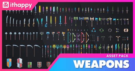 Ultimate Stylized Weapons Low Poly 3d Models Pack 3d Weapons