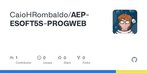 Github Caiohrombaldo Aep Esoft5s Progweb