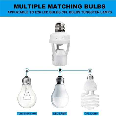 Sensor Bulb Holder Bhmart