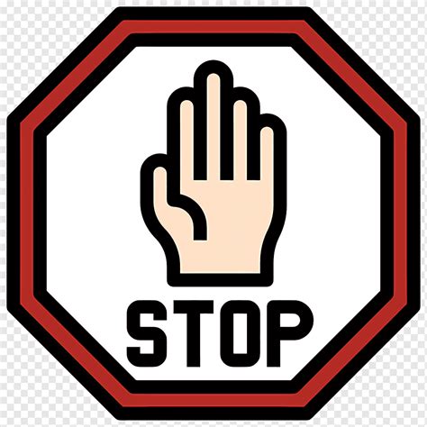 Señal De Stop Ilustración De Señal De Stop Png Pngwing