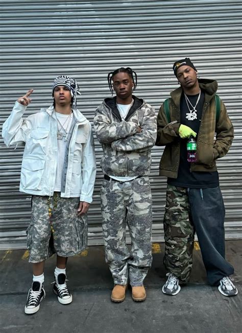 Camo Fit Custom Cargos Camo Cargos Cool Outfits For Men Black Men Fashion Swag Drip Outfit Men