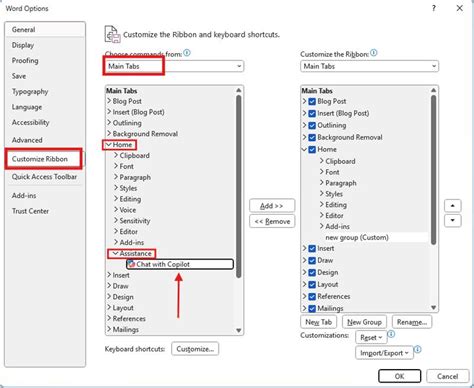 I Cant Find Copilot In Word Its Not Appearing In The List Of Buttons Microsoft Qanda