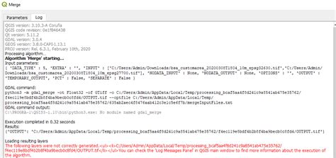 Qgis 3103 Some Gdal Functions Not Working Example Gdalmerge · Issue 34976 · Qgisqgis · Github
