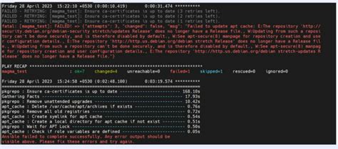 Ansible Provisioning Of S1ap Tester Vm Fails When Using Branch V18 Due To Lldb Package Is