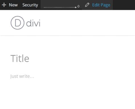 a look at the upcoming wordpress front end editor