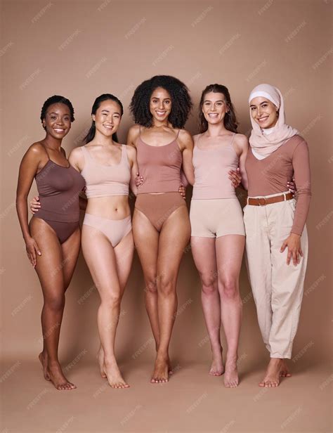 Premium Photo Beauty Diversity And Body Positivity With A Woman
