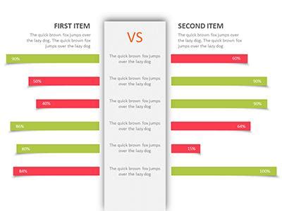Assorted Graph Slides A PowerPoint Template From PresenterMedia Com