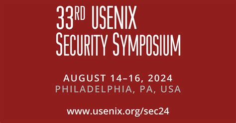 usenix security 24 grant opportunities usenix