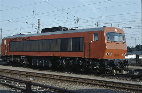 Deutsche Bahn Baureihe 202 Versuch