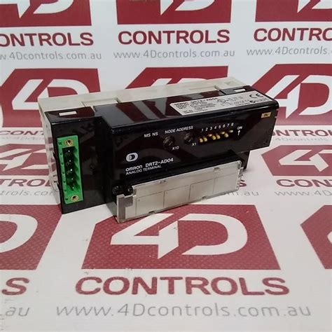 Drt2 Ad04 Omron Analog Input Block Smart Slave
