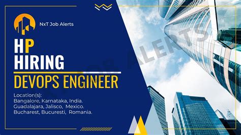 Hp Hiring Devops Engineer Software Engineer India Romania Mexico