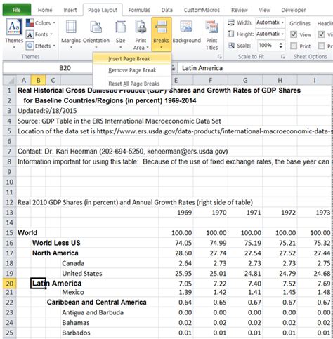 ExcelMadeEasy How Can I Force Page Break In Excel
