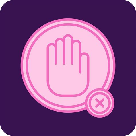 Stop Vector Icon 37505453 Vector Art At Vecteezy