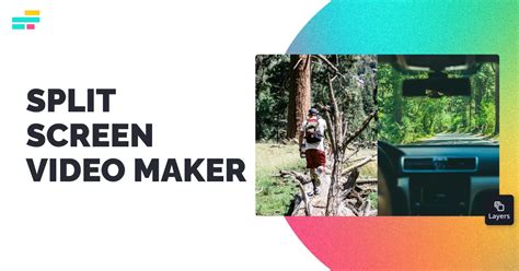 split screen video editor — make a side by side video — kapwing