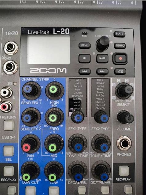 LiveTrak L-20 - Zoom LiveTrak L-20 - Audiofanzine