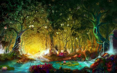 🔥 30 Magic Forest Wallpapers Wallpapersafari