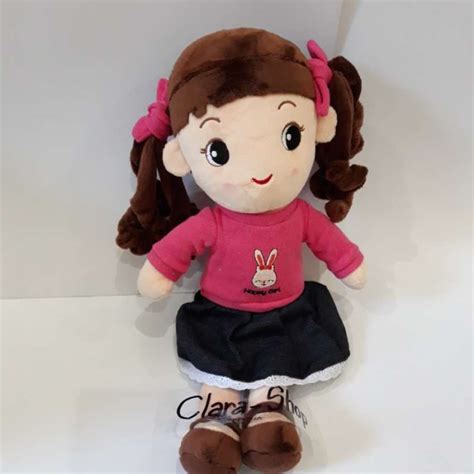 Promo Boneka Doll Girl Sweater Rambut Ikal Bahan Yelvo Diskon 23 Di