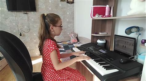 Soft Mozart Recital 2023 Ulyana 11 Plays Polovtsian Dance Youtube