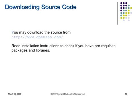 Introduction To Ssh Ppt Operating Systems Computer Software And Applications