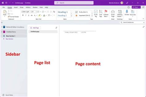 How To Add Text Based Content To Onenote The Training Lady