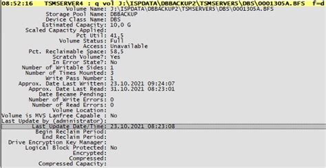 Db Backup Is Full How To Continue Backing Up Clean Up Expired Virtual Volumes With Reconcile