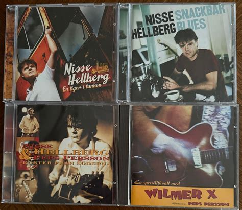 Nisse Hellberg And Wilmer X Cd Skivor 4 Album Köp På Tradera 695449327