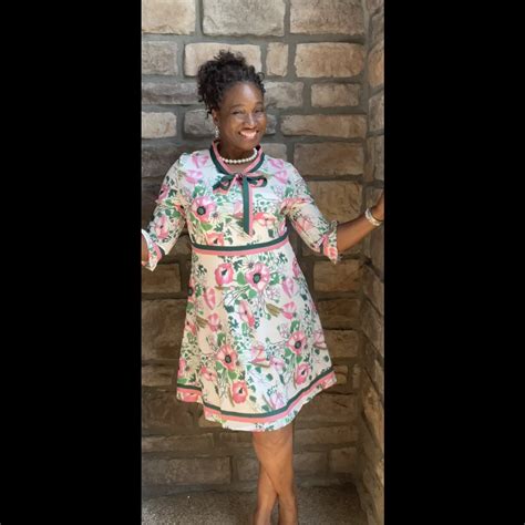 Yes She Ready Floral Dress