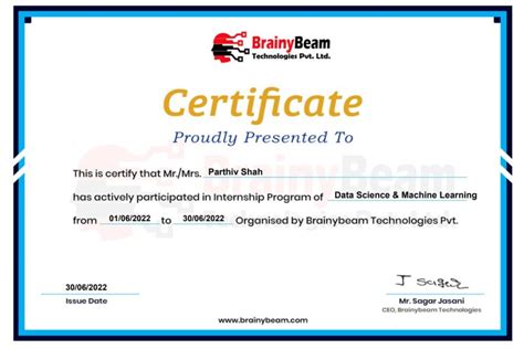 Parthiv Shah On Linkedin Internship Datascience Engineering