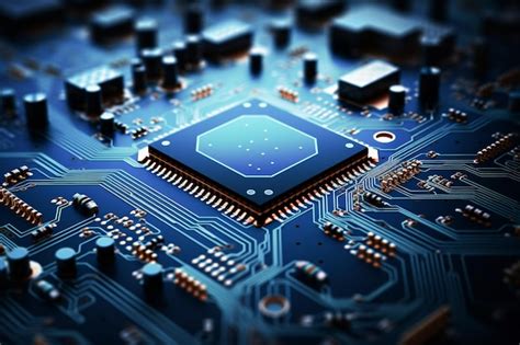 Premium AI Image Image Of CPU And Semiconductors