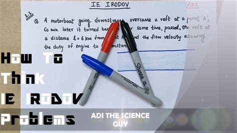 ADI IE IRODOV 1 1 EXPLAINED APTITUDE In Hindi YouTube