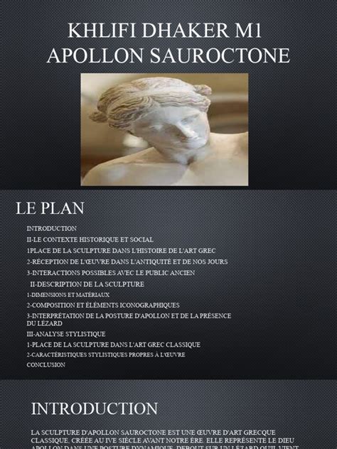 Apollon Sauroctone Pdf Grèce Ancienne Apollon