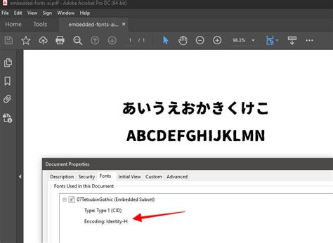 pdf compatibility problem with embedded fonts feedback for the v1
