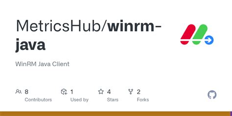 Github Metricshubwinrm Java Winrm Java Client · Github